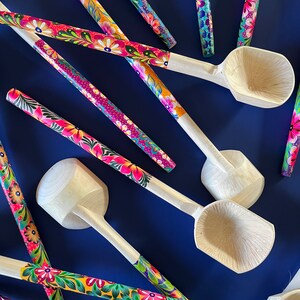 NEW Handmade Wooden Ladle Spoon for Pozole or Menudo From Oaxaca ...
