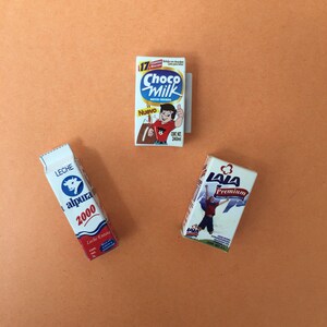 Miniature Mexican Milk // Leche Lala, Choco Milk, Alpura Leche 2000 ...