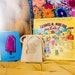 GIFT SET for Kids: Bilingual Coloring Book Spanish Memory - Etsy