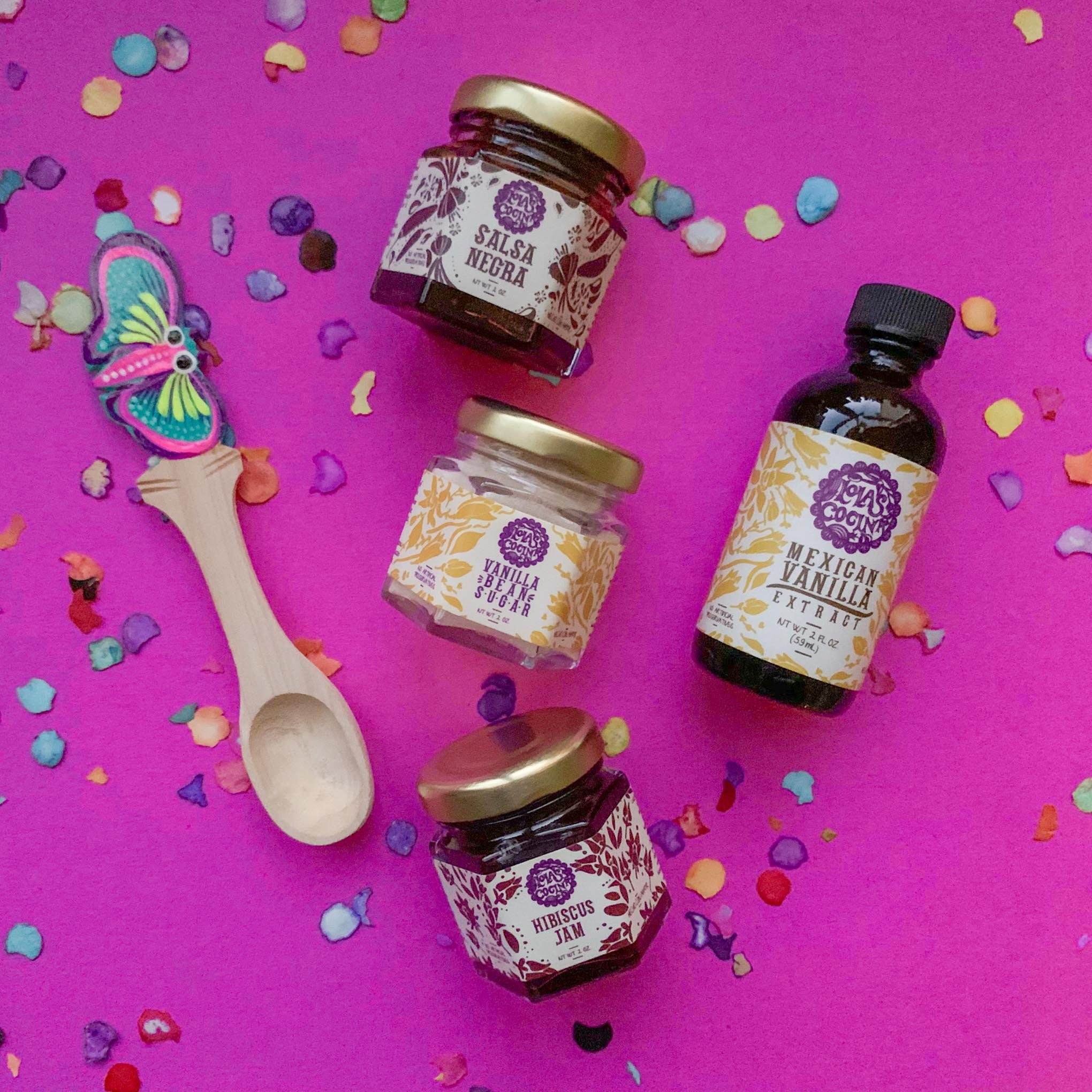 Lola's Cocina Mini Gourmet Sampler Set With Vanilla - Etsy