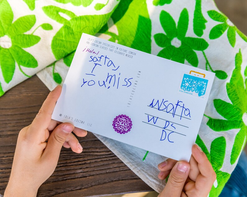 BILINGUAL Post Cards for Pen Pals | Bilingual Products for Kids - Etsy