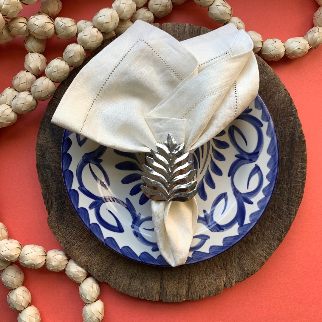 NEW Agave Punched Tin Napkin Rings // Hojalata Handmade in Oaxaca ...