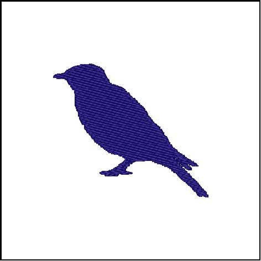 Blue Jay 1- A Digital File Download for Machine Embroidery - Etsy