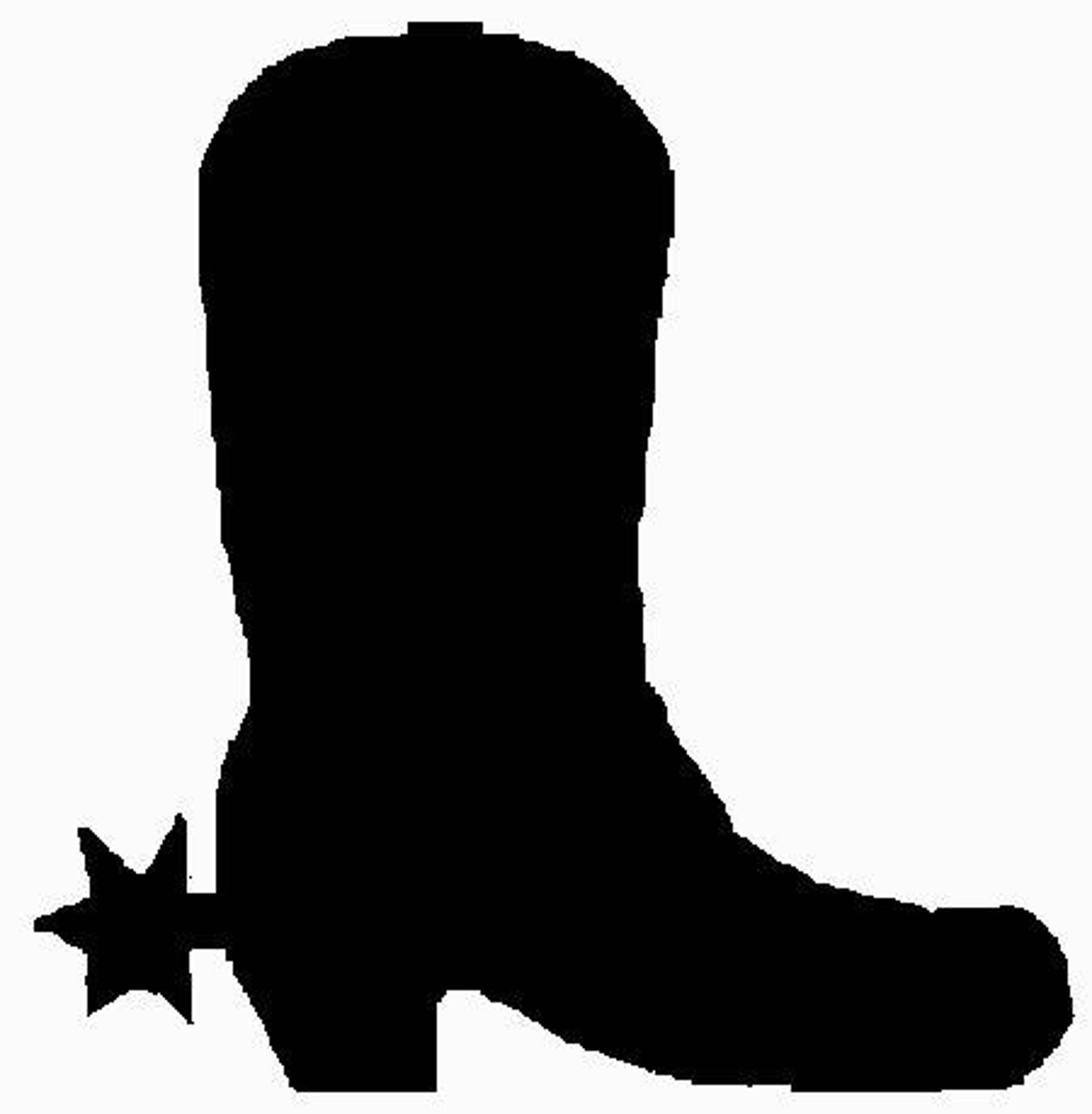 Cowboy Boot Applique- A Digital File Download for Applique - Etsy