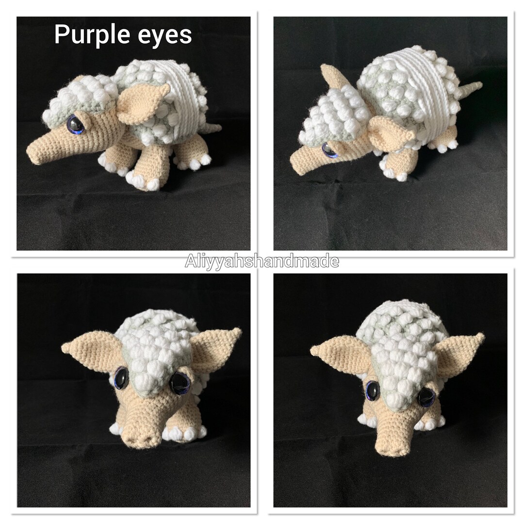Handmade Armadillo Crochet Mommy & Baby Soft Toy - Etsy