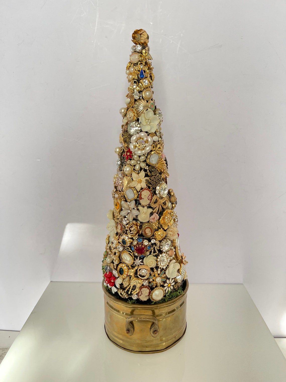 Custom Creation Gold Jewelry Tree Christmas Holiday Decor Tree - Etsy ...