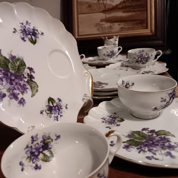 Violet China - Etsy