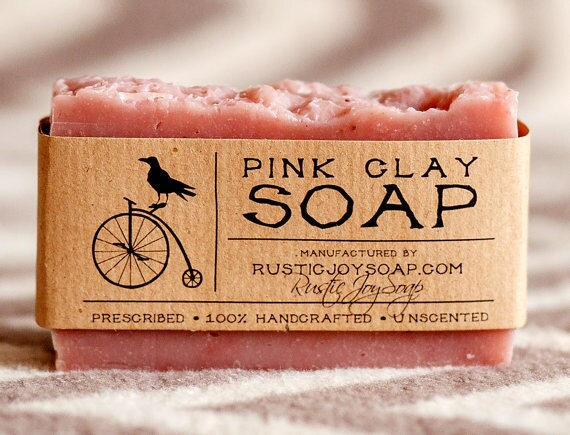 Pink Clay Soap Pink Clay Vegan Soap Clay Soap Skin Care For Etsy