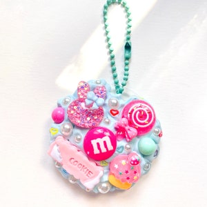 Sweet Creamy Keychain/ Lovely Dessert Keychain/ Cute Keychain/ Foodie ...