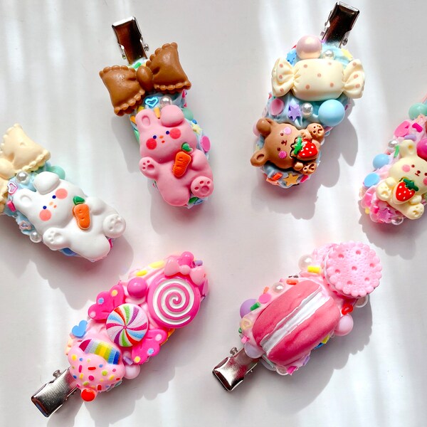 Cute Hair Clips - Etsy