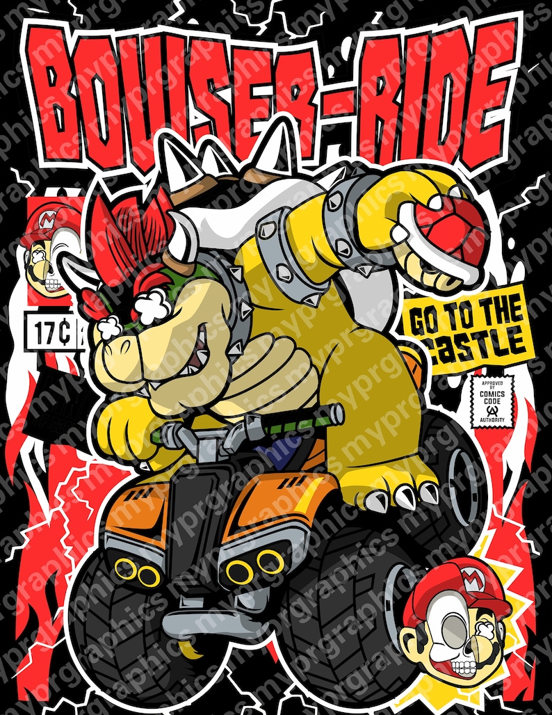 Bowser Ride | Svg Png Pop Vinyl - Etsy