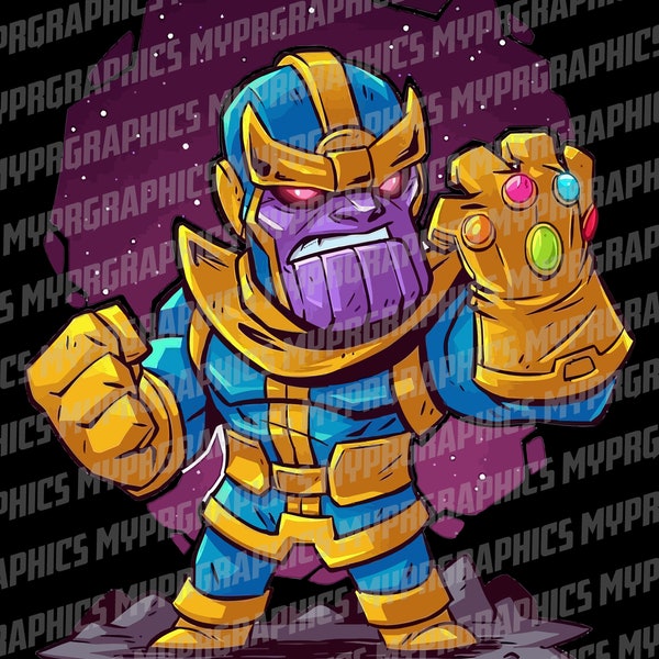 Thanos Stickers - Etsy