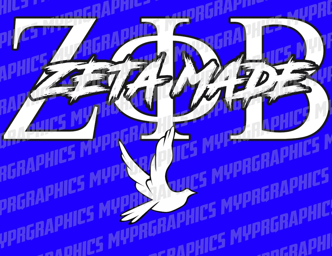 Zeta Made White ZPB Svg, Zeta Phi Beta Sorority Png, Sisterhood Png ...