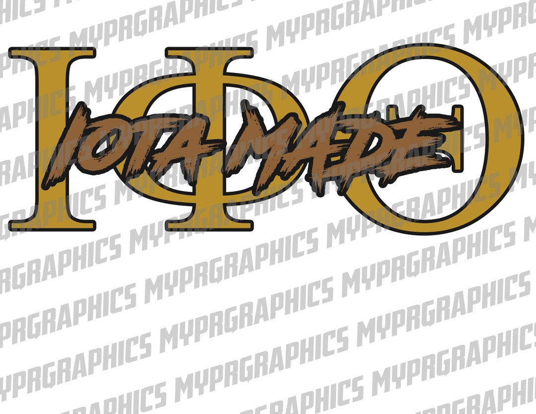 Iota Made Gold Png Iota Phi Theta Svg NPHC Svg Centaur Svg Cut File ...