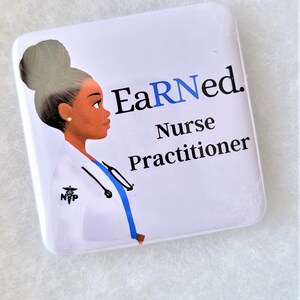 Nurse Practitioner Art Retractable Badge Buddy, Advanced Practice Badge ...