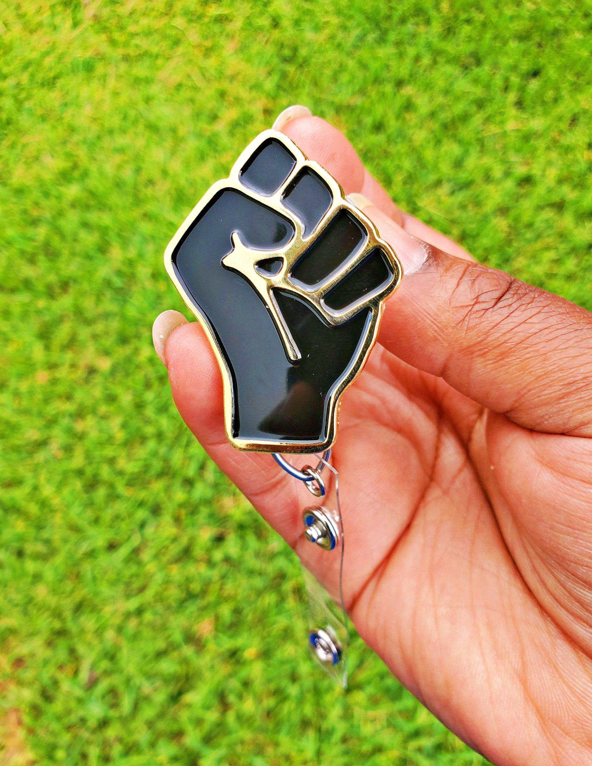 Black Fist Badge Reel, Civil Rights, Fist, Social Justice, Activism ...