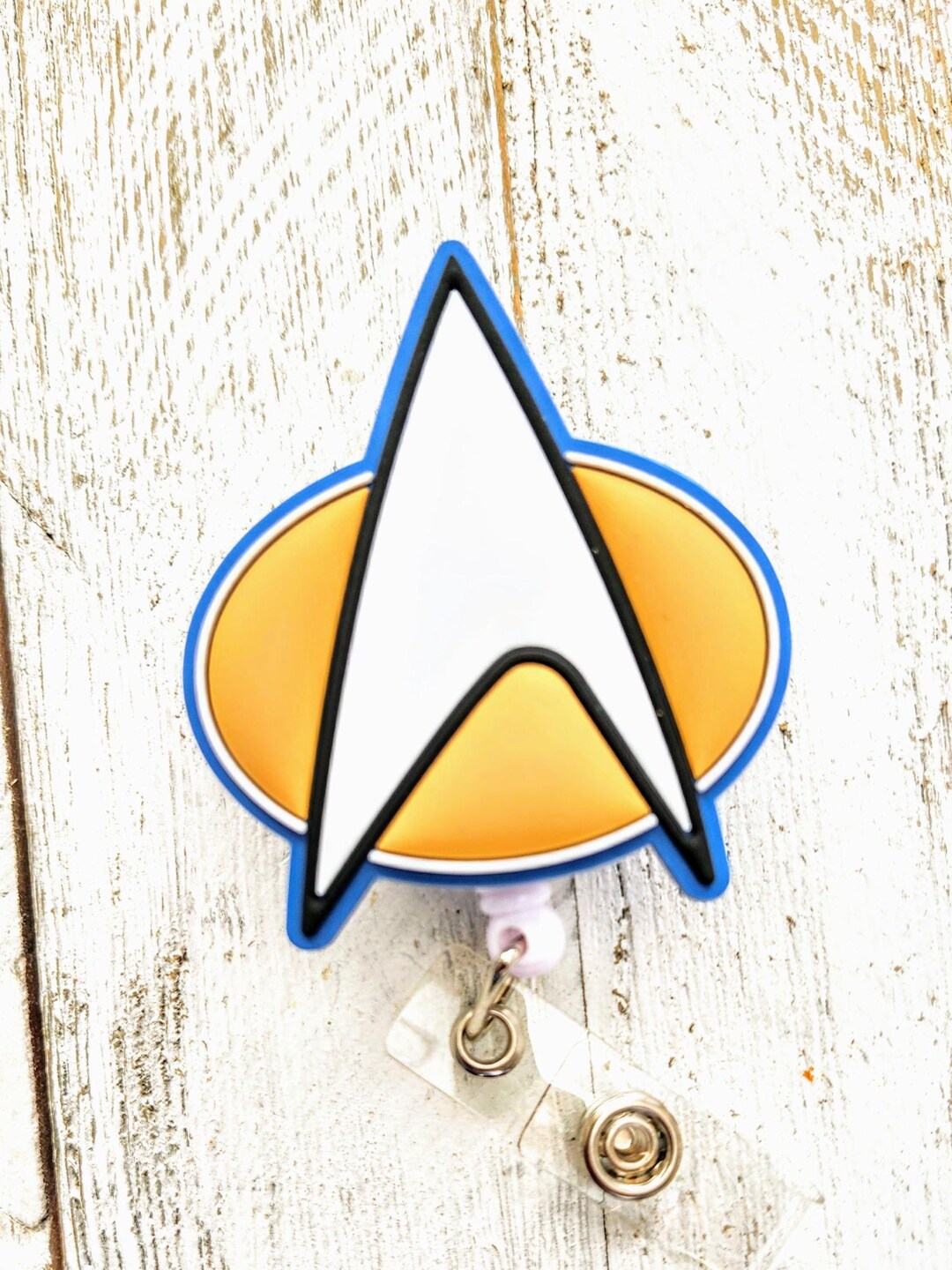 Star Trek Badge Reels, Comics Starfleet Nurse Clip, Cartoon Retractable ...