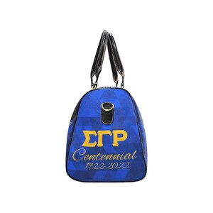Sigma Gamma Rho Sorority Duffel Bag, Sgrho, HBCU Crossing Season ...