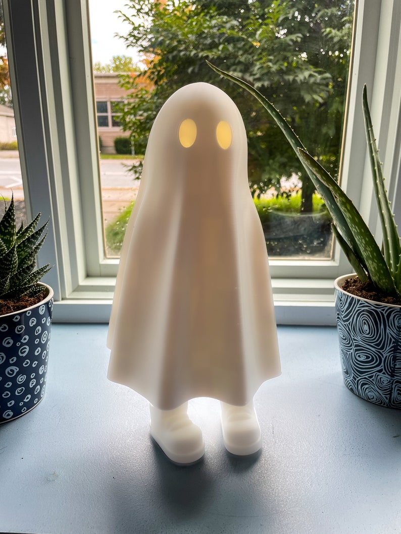 Cute Halloween Ghost With Feet 3D Printed Ghost Decoration as - Etsy