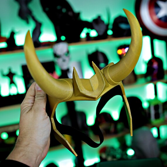PAINTED Loki Crown Life Size 3D Printed NEW VERSION Memorabilia ...