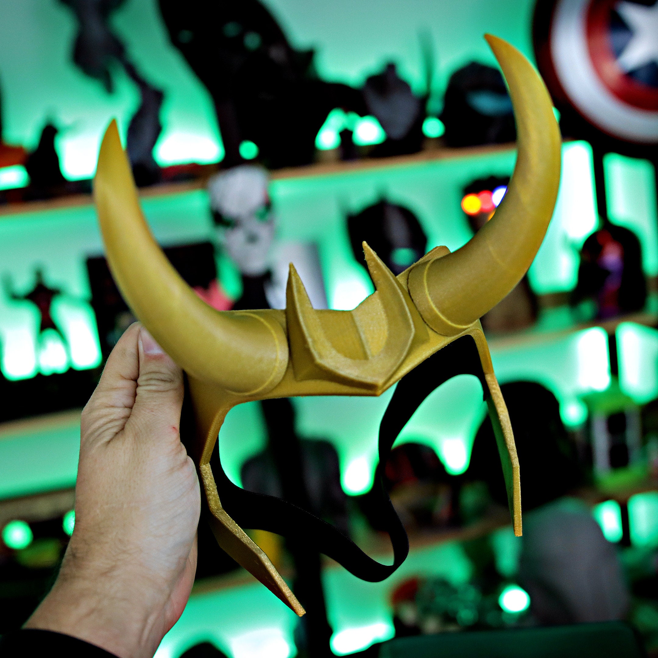 Loki Crown Best Seller 3D Printed Replica Prop FAST - Etsy