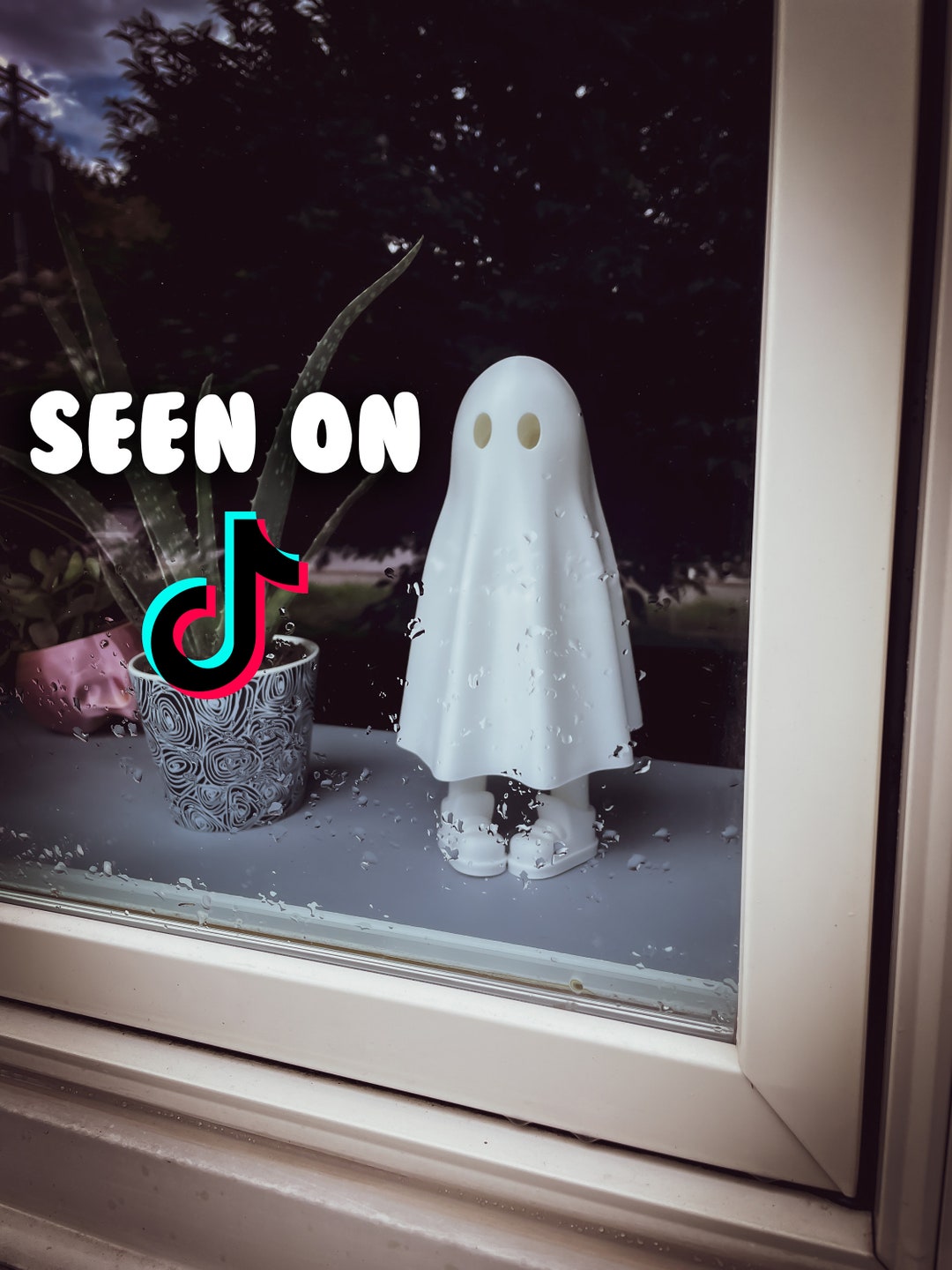 Cute Halloween Ghost With Feet 3D Printed Ghost Decoration as Seen on ...