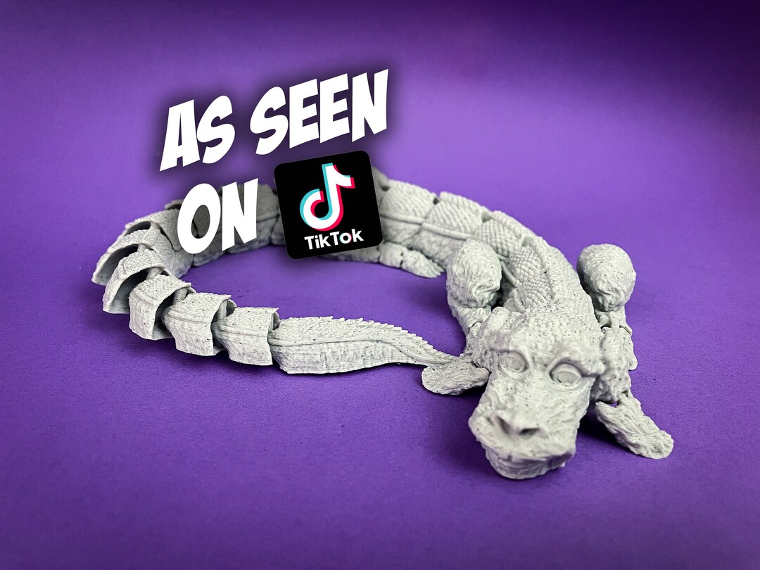 Large Articulating Falcor From the Neverending Story - 3D Printed as ...