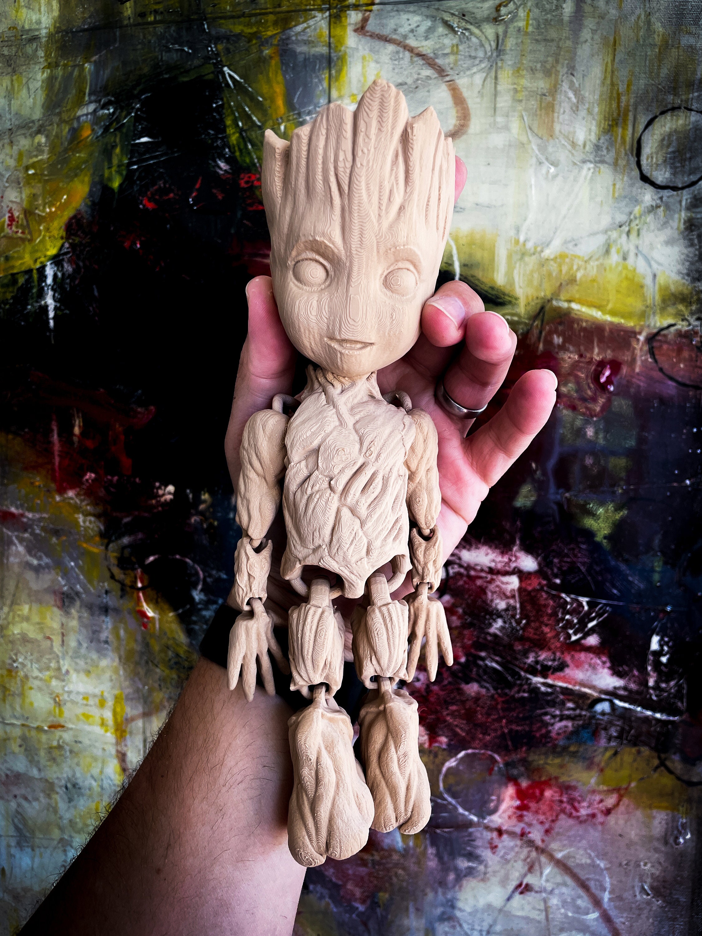 Life Size Baby Groot 3D Printed Toy Perfect Gift Fidget Toy - Etsy