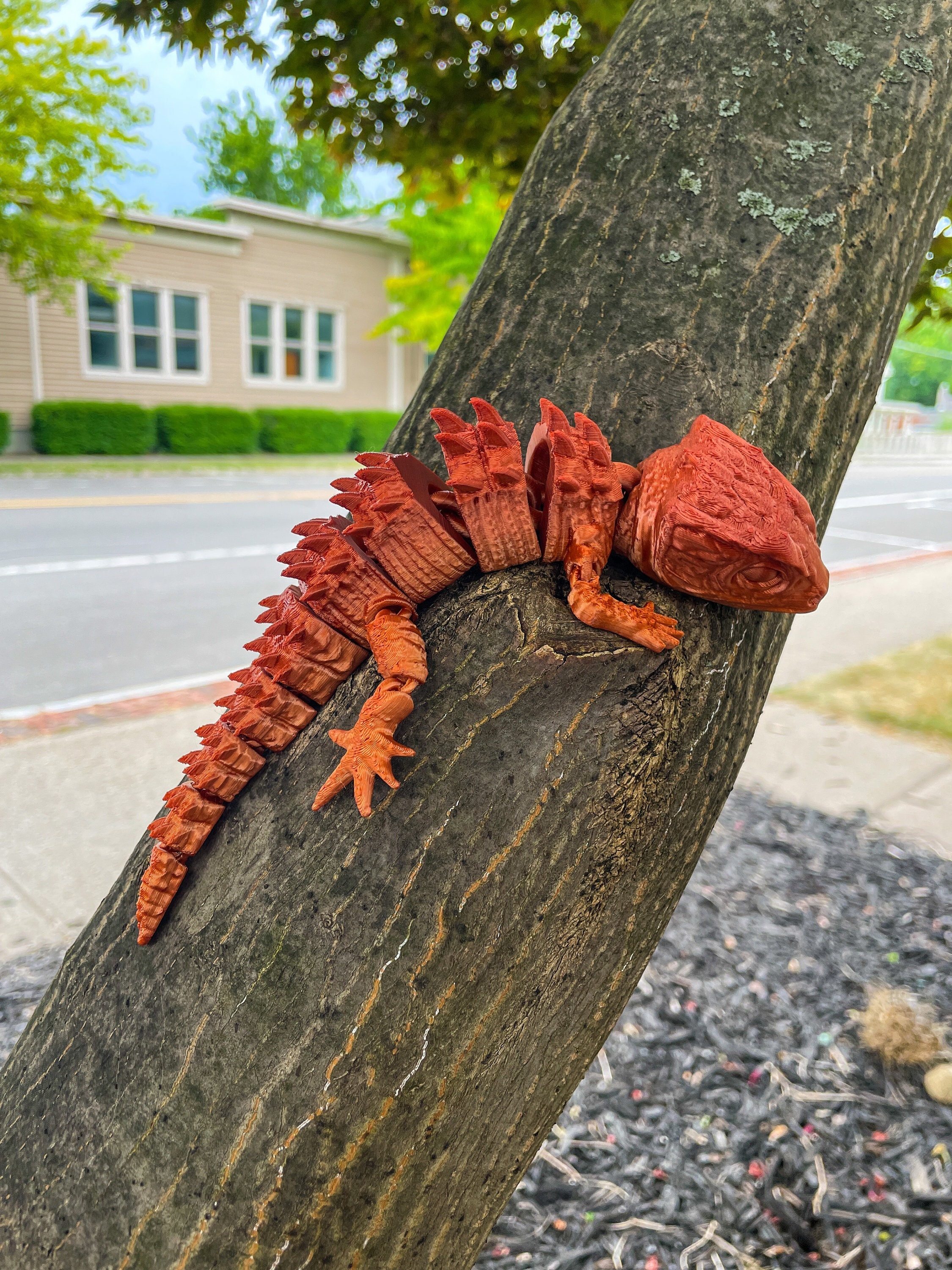 Articulating Fidget Lizard 3D Printed Fire & Ice Lizards - Etsy