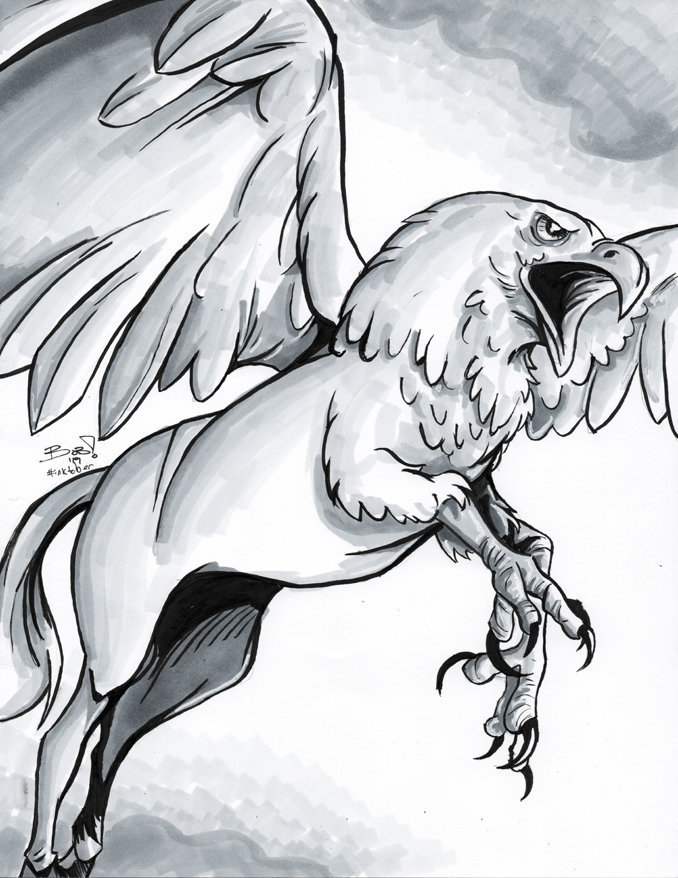 Buckbeak Coloring Pages