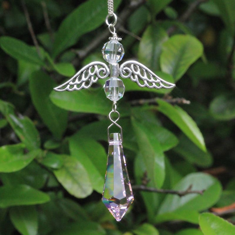 Swarovski Angel Suncatcher - Etsy