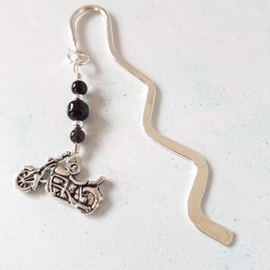 Bookmark Gift for Dad. Motorcycle Bookmark. Motorbike Charm. Biker ...