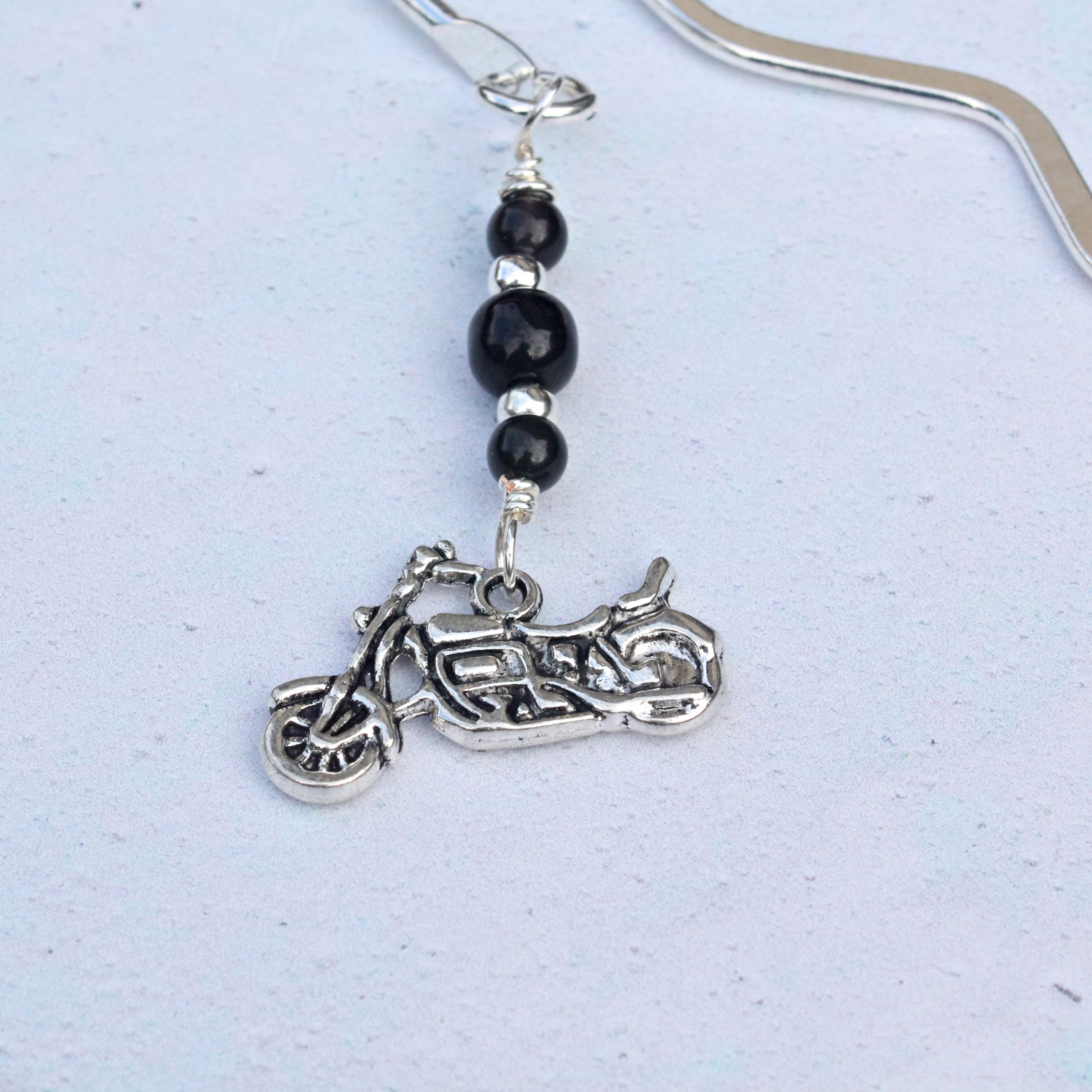 Bookmark Gift for Dad. Motorcycle Bookmark. Motorbike Charm. Biker ...