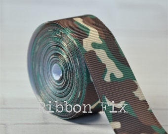Camouflage ribbon | Etsy