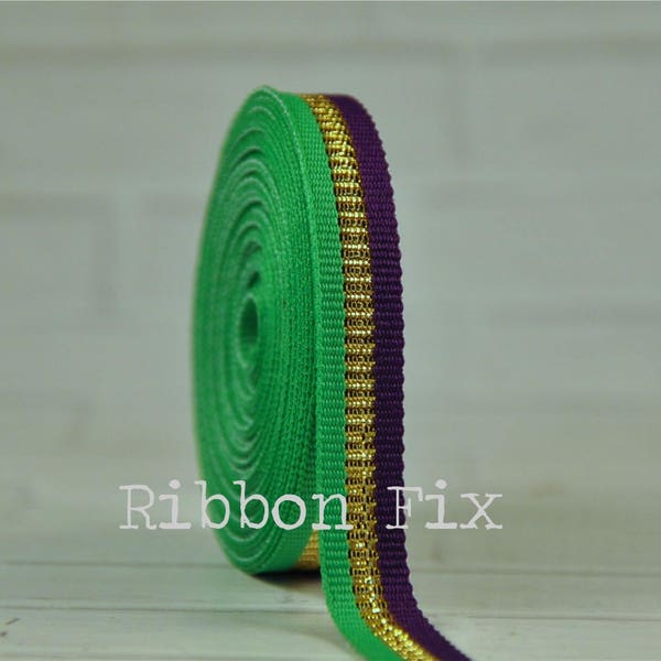 Mardi Gras Ribbon - Etsy