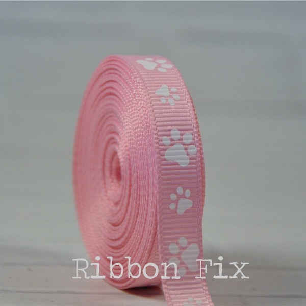 Paw Print Ribbon - Etsy