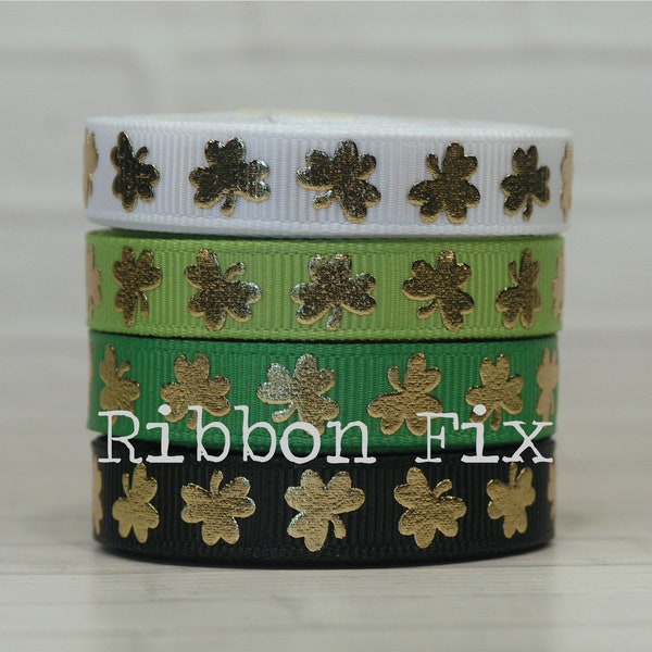 Shamrock Ribbon - Etsy