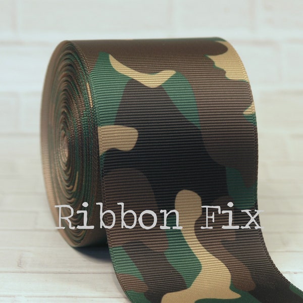 Camouflage Hair Bow - Etsy