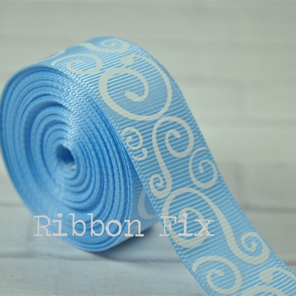 Blue White Ribbon - Etsy