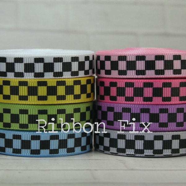 Checkered Ribbon - Etsy