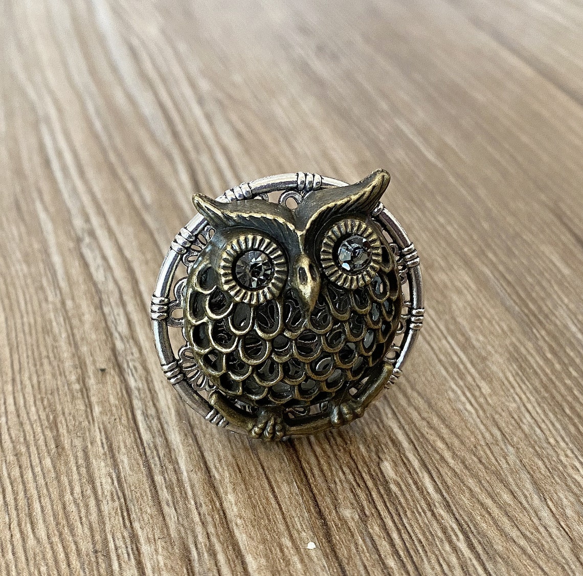 Bronze Owl Drawer Knobs /owl Cabinet / Gothic Home Decor / Animal ...