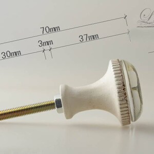 Antique Knobs Drawer Knob Dresser Knobs Ceramic Knobs / Kitchen Cabinet Knobs Pull Handle ...