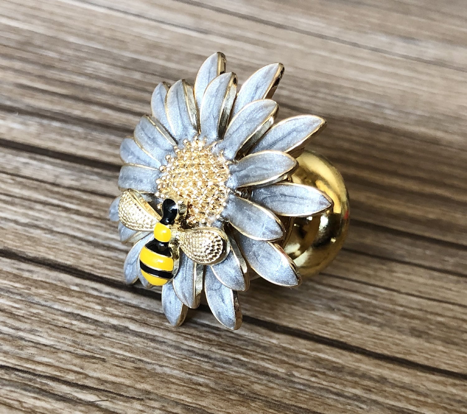 Enamel Bees Gather Honey Drawer Knobs / Bees Gather Honey - Etsy Australia