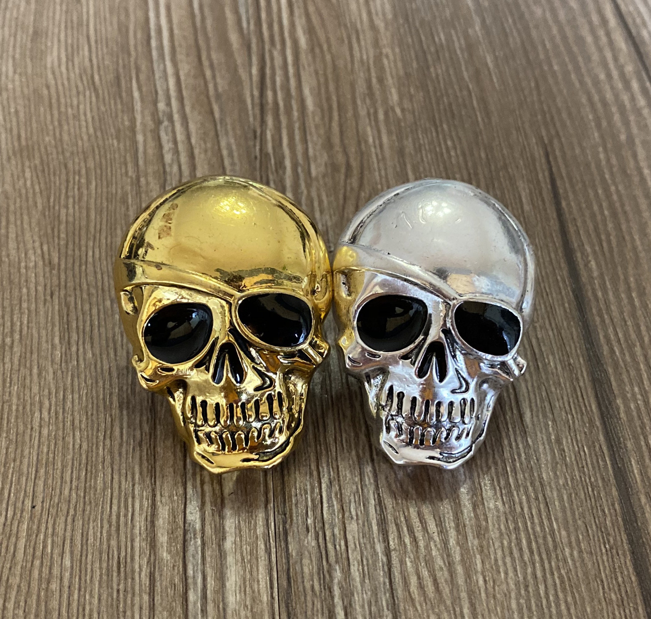 Gothic Skull Drawer Knobs / Skull Cabinet / Gothic Home Decor - Etsy