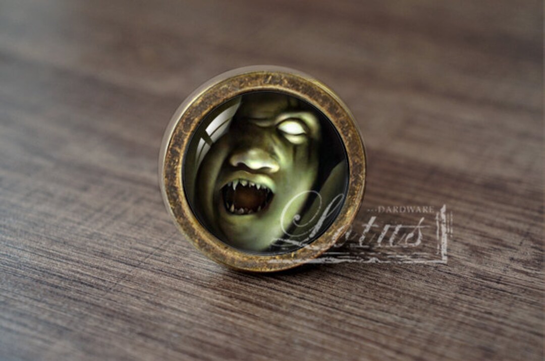 Creepy Ghost Zombies Dead Handmade Vintage Antique Drawer Knobs Pulls ...
