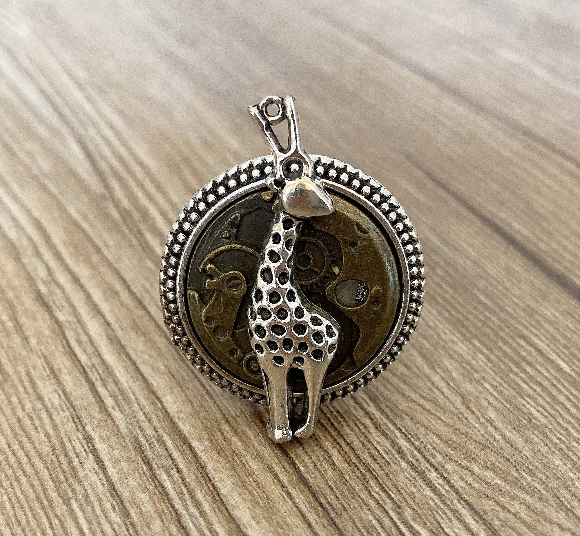 Brass Gear Giraffe Drawer Knobs / Gear Animal Cabinet / Gothic | Etsy