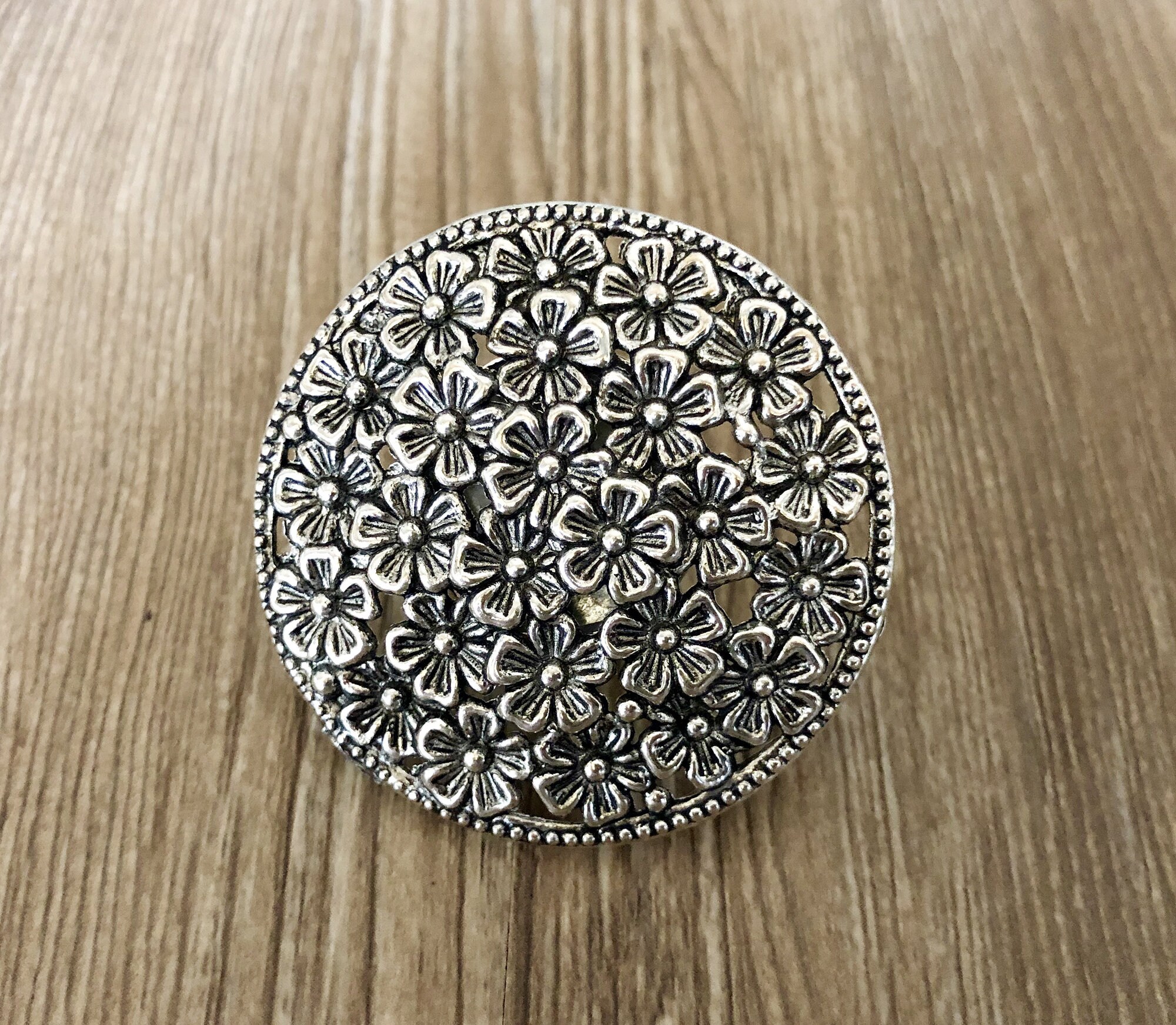 Retro Flower drawer knobs / Flower cabinet / Gothic Home Decor | Etsy