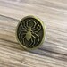 Bronze Spider Drawer Knobs / Lizard Cabinet / Gothic Home - Etsy