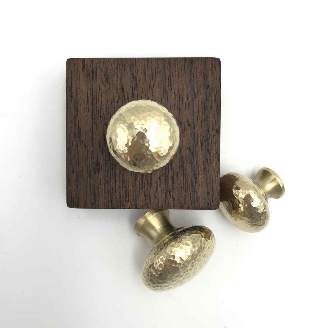 Hammered Brass Mushrooms Full Copper Solid Handmade Drawer | Etsy