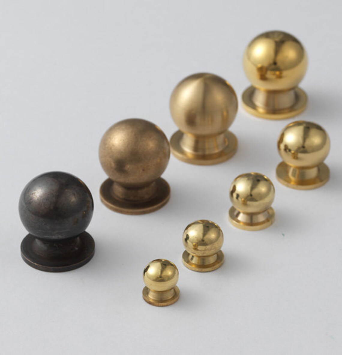 Brass Handmade Antique Drawer Knobs Pulls Handles/dresser - Etsy